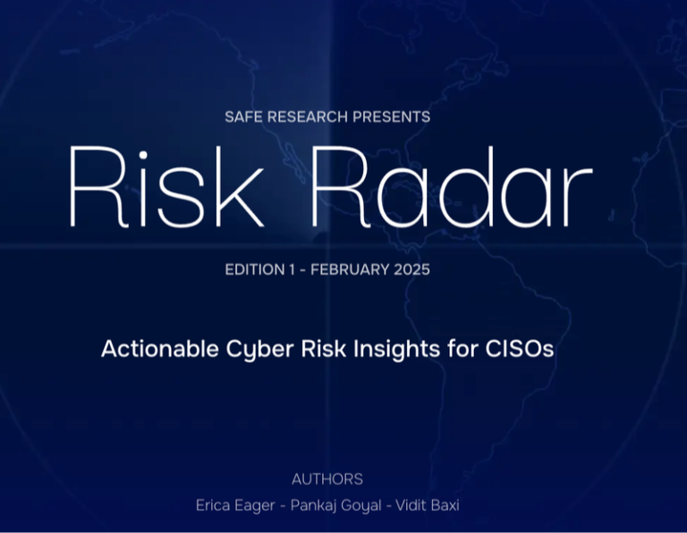 Cyber Risk Benchmarking: Key Insights from the Risk Radar Report