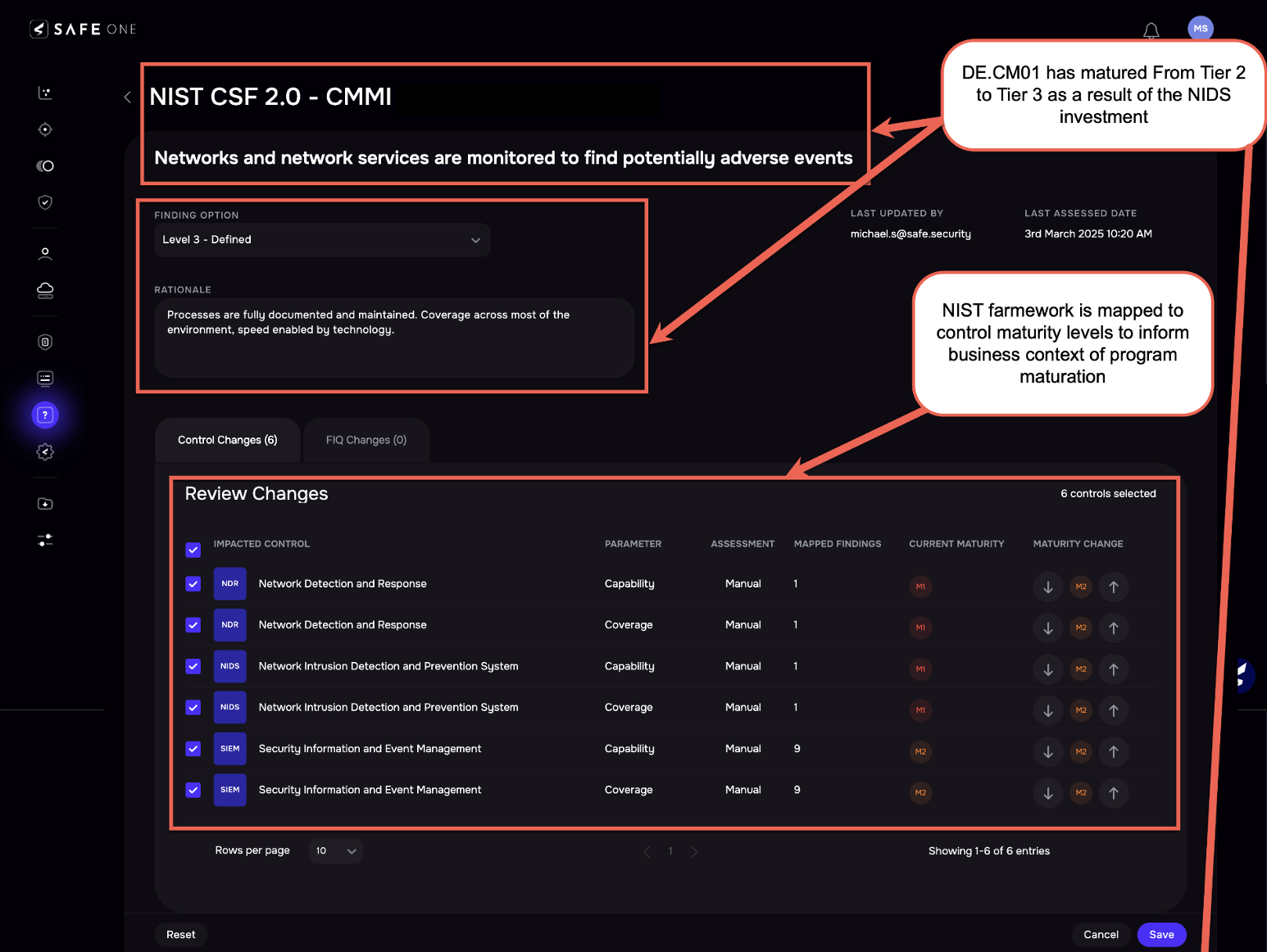 Mature a Cyber Risk Management Program with SAFE and NIST CSF 2.0